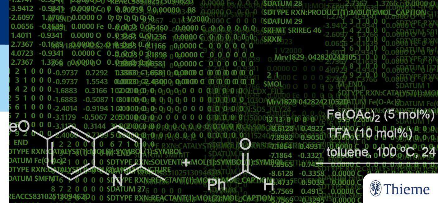 Science of Synthesis Datasets